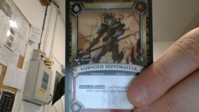 Warhammer Age Of Sigmar Champions Savagery TCG : Kurnoth Huntmaster ...