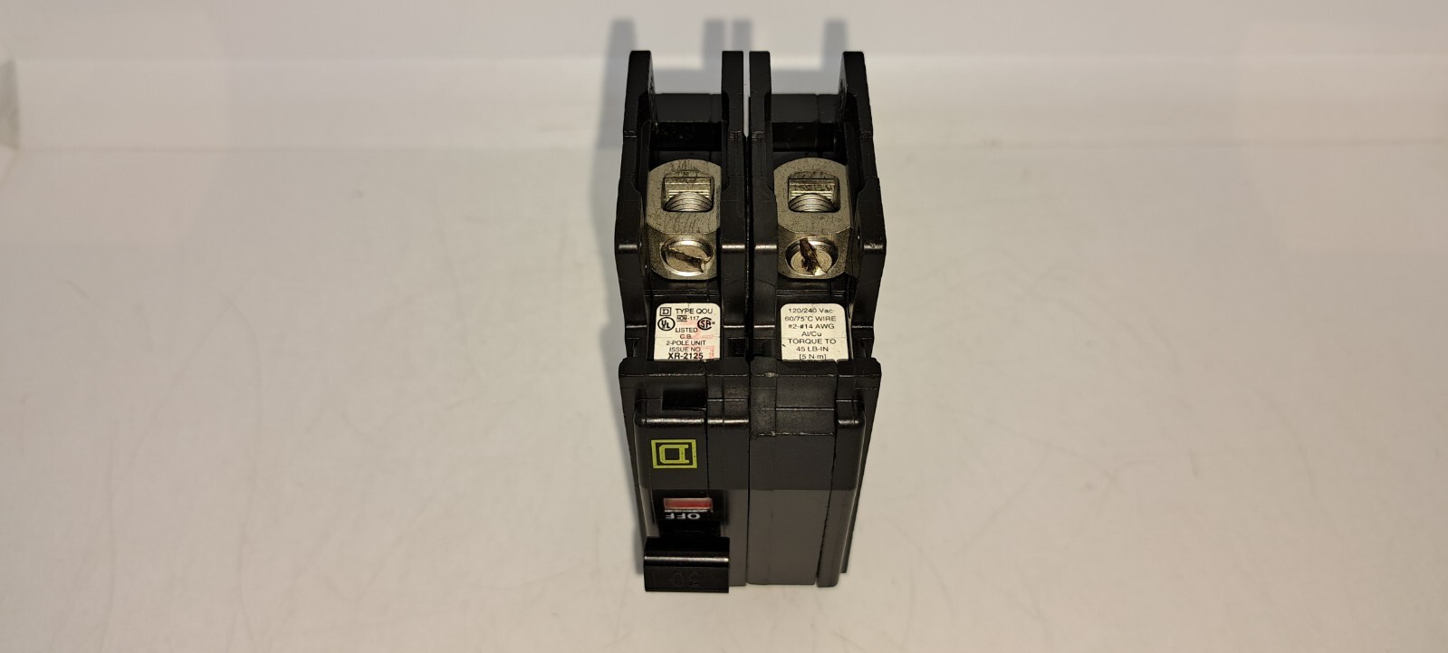 SQUARE D QOU230 2 Pole 30 Amp 120/240V Circuit Breaker FLAW | eBay