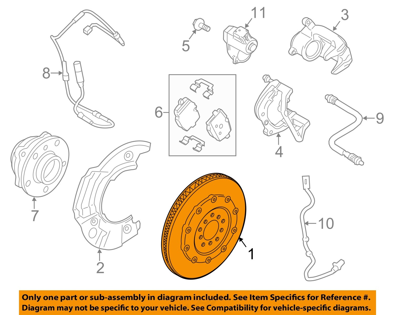 BMW 34212284103 Genuine OEM Rotor for sale online | eBay