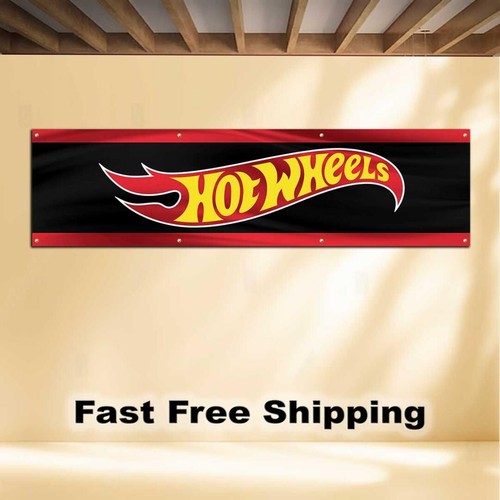 Hot Wheels 2'X8' BANNER FLAG | eBay