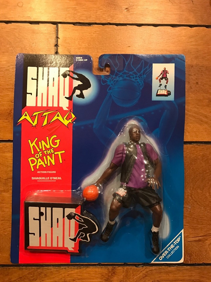 VINTAGE 1993 Shaq Attaq O'neal All-Star Shaq Action Figure Complete in ...