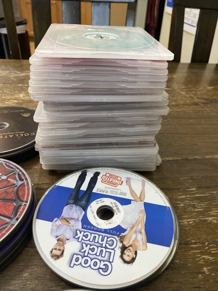 LOT OF (150+) DVDs Mix and Assorted Movies & Shows DVD DISCS ONLY No ...