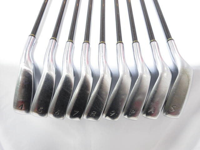 PRGR Right Handed Iron Set Speed Iron 905 4-9,P,A,S DATA Shaft Flex M ...