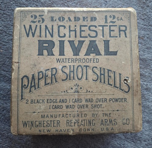 Winchester RIVAL Shot Gun Shell Cartridge Ammo Box Rifle Remington 22 ...