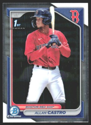 2024 Bowman Chrome Prospects Allan Castro #BCP-14 GS1-301 | eBay
