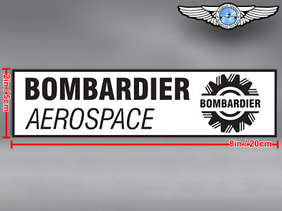 BOMBARDIER RECTANGULAR LOGO DECAL / STICKER | eBay
