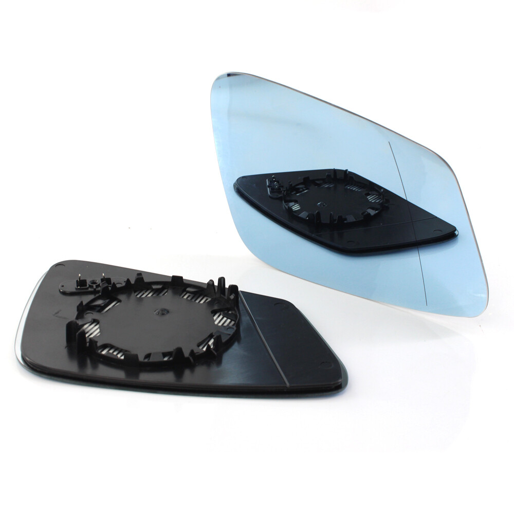 2X For BMW F10 F11 10-16 E60 F12 Blue Heated Side Wing Mirror Glass ...