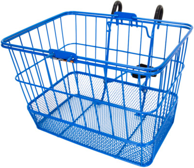Sunlite Bicycle Front Basket Mesh Lift Off Carrier BLUE Cruiser ...