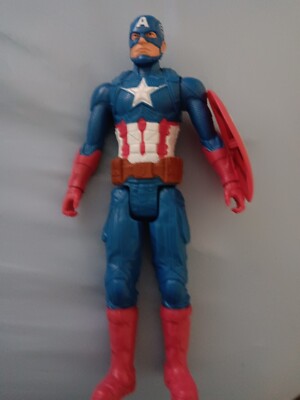 Marvel Avengers Titan Hero Series Captain America Action Figure - 12 ...