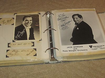 Russ Morgan Jack Morgan Autographed Photo and Signatures JSA Auc ...