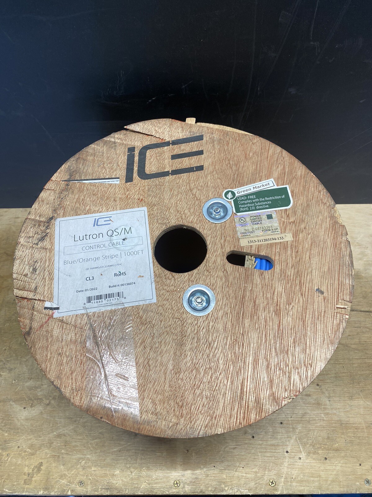 ICE+Cable+Lutron+QS%2FM+Control+Cable+-+1000+ft for sale online | eBay