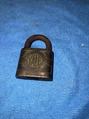 Vintage Railroad Yale Pad Lock | eBay