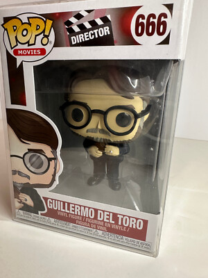 FUNKO POP ! GUILLERMO DEL TORO 666 DIRECTOR RARE VINYL FIGURE w/ | eBay