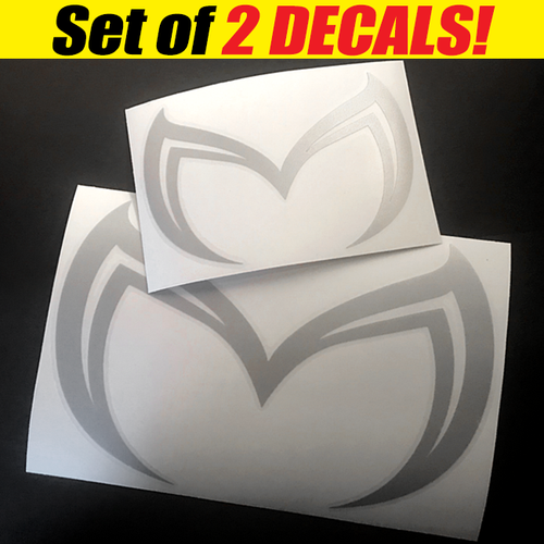 MAZDA "Evil M" Logo Vinyl Sticker Decal Mazda 3 5 6 RX-7 RX-8 MX-5 ...