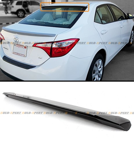 JDM SPORT STYLE REAR ROOF WINDOW SPOILER VISOR WING FOR 2014-2019 ...