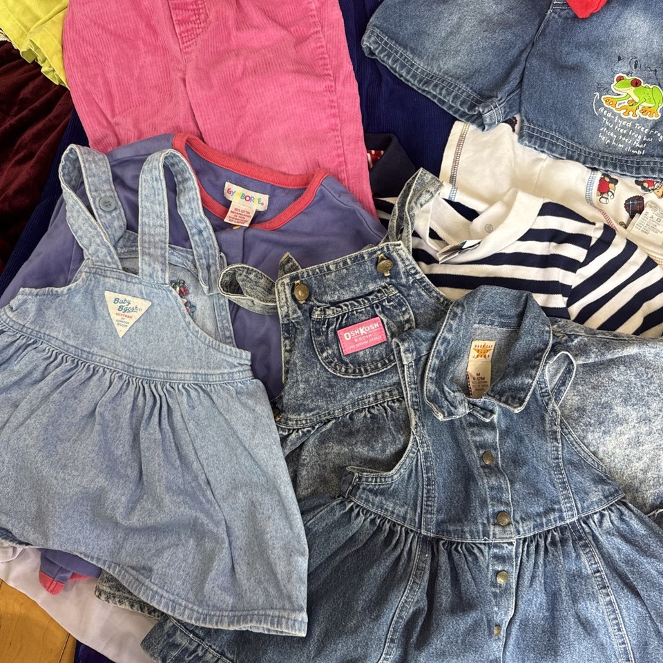 Lot 40 - Vintage 90s Baby & Kids Clothes Bundle Characters Disney ...