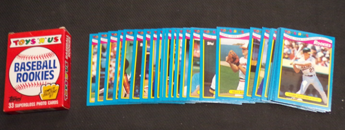 1988 TOPPS TOYS R US BASEBALL COMPLETE BASEBALL ROOKIES CARD BOX SET ...