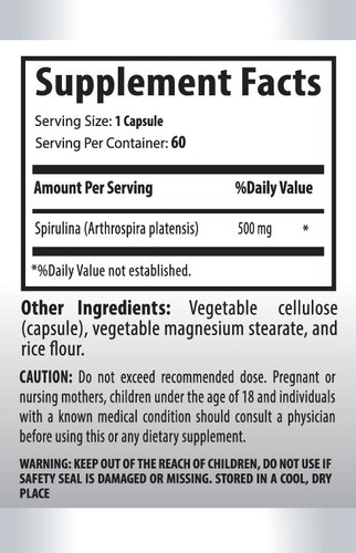 Parasite and worm cleanse for humans - SPIRULINA – ANTI PARASITE COMBO ...