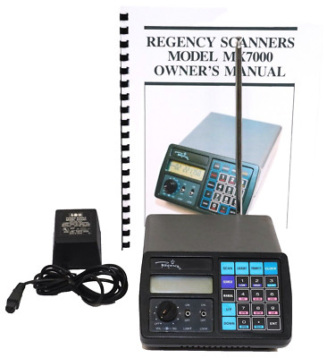 REGENCY MX-7000 COMMUNICATIONS RECEIVER UNBLOCKED 25 to 550 + 800 to ...