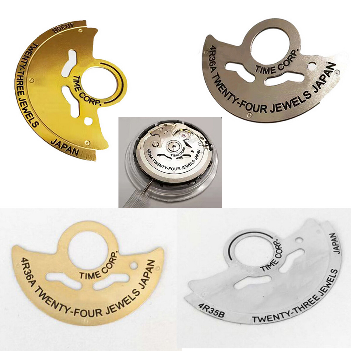 Automatic Hammer Patch Metal Sheet Rotor For NH35 to 4r35B NH36 Watch ...