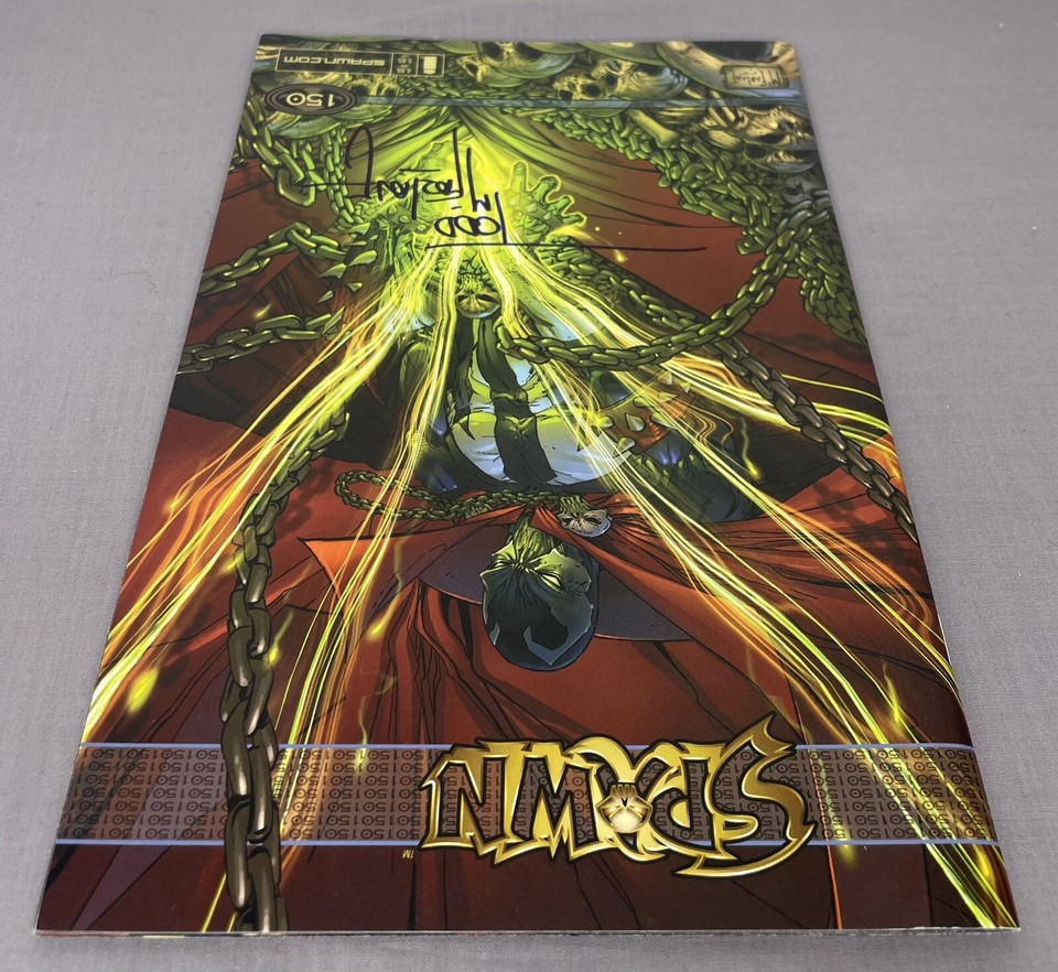 Todd McFarlane SIGNED Spawn #150 Comic w/ JSA COA ~ McFarlane Comicbook ...