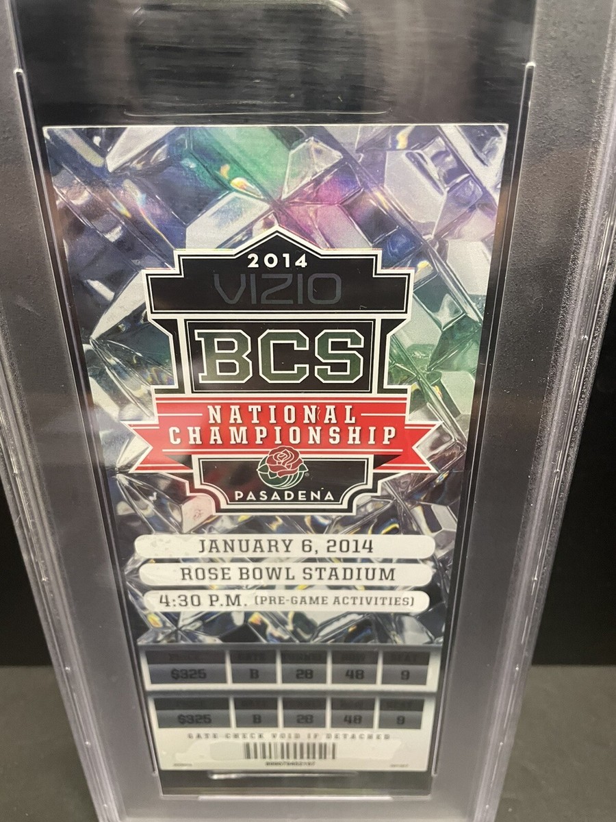2014 Bcs Championship Rose Bowl Seating Chart The Best Moments Of The
