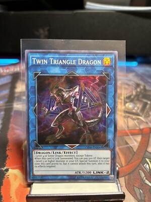 Yu-Gi-Oh! Twin Triangle Dragon Unlimited OP08-EN006 Super Rare NM/LP x1 ...