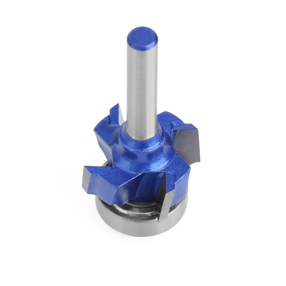 Round Over Edge Profile Router Bit 1/2/3mm Radius 4Flutes/Blades/Wings ...