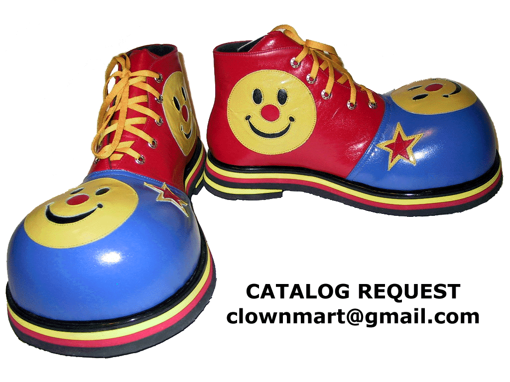 Professional Clown Shoes Smiley Costume Halloween - Model 23 - by ...