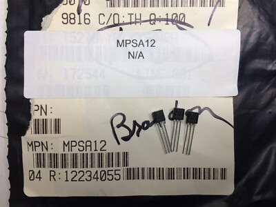 MPSA12 MOT TRANS NPN DARL 20V TO92 35 PIECES | eBay