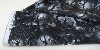 Timeless Treasures quilt-craft fabric CREEPED DEAD TREES 2 yds (cd-2763 ...