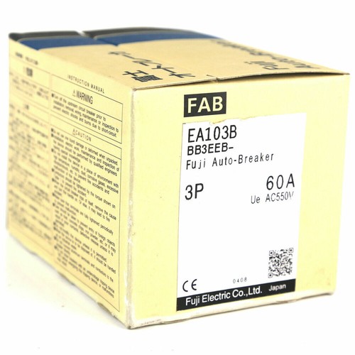 NEW FUJI EA103B 3P 60A circuit breaker | eBay