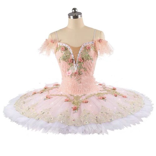 Professional Ballet Pink Pancake Ballet Tutu Dress Costume Adult ...