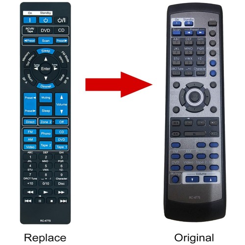RC-477S Replacement Remote Control for Integra AV Receiver DTM-5.3 Home Theater | eBay