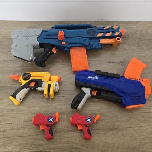 Nerf Gun Bundle Job Lot + Vests | eBay