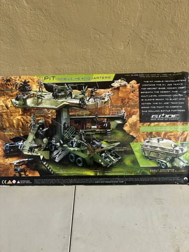 HASBRO GI JOE PIT MOBILE HEADQUARTERS RISE OF THE COBRA 2009 Sealed | eBay
