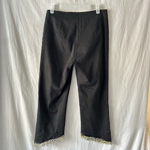 70s Vintage Maximalist Pants 10 Beaded USA Eclectic Hippie Groovy Wacky ...