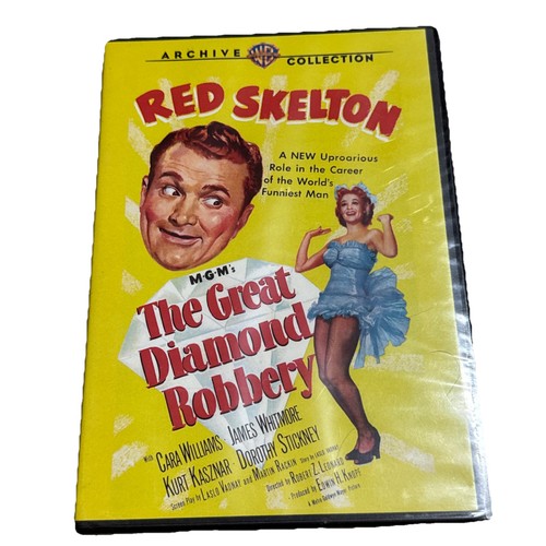 THE GREAT DIAMOND ROBBERY NEW DVD Red Skelton Warner Archive Collection ...