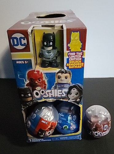 DC Superhero Ooshies Pencil Toppers Rare Lot Comes With Display Box ...