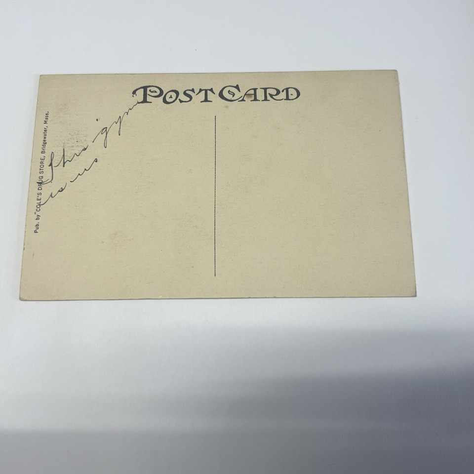 US Postcard Albert Gardner Boyden Gym/Church Bridgewater MA #A158 | eBay