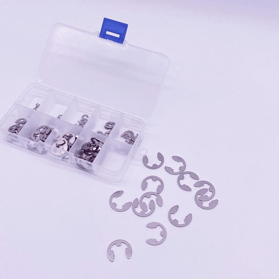 120 E Clips C CIRCLIPS Stainless Steel Kit Retaining Ring Assorted 1 ...