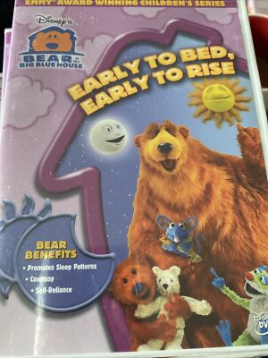Bear in the Big Blue House Early to Bed, Early to Rise DVD Disney ...