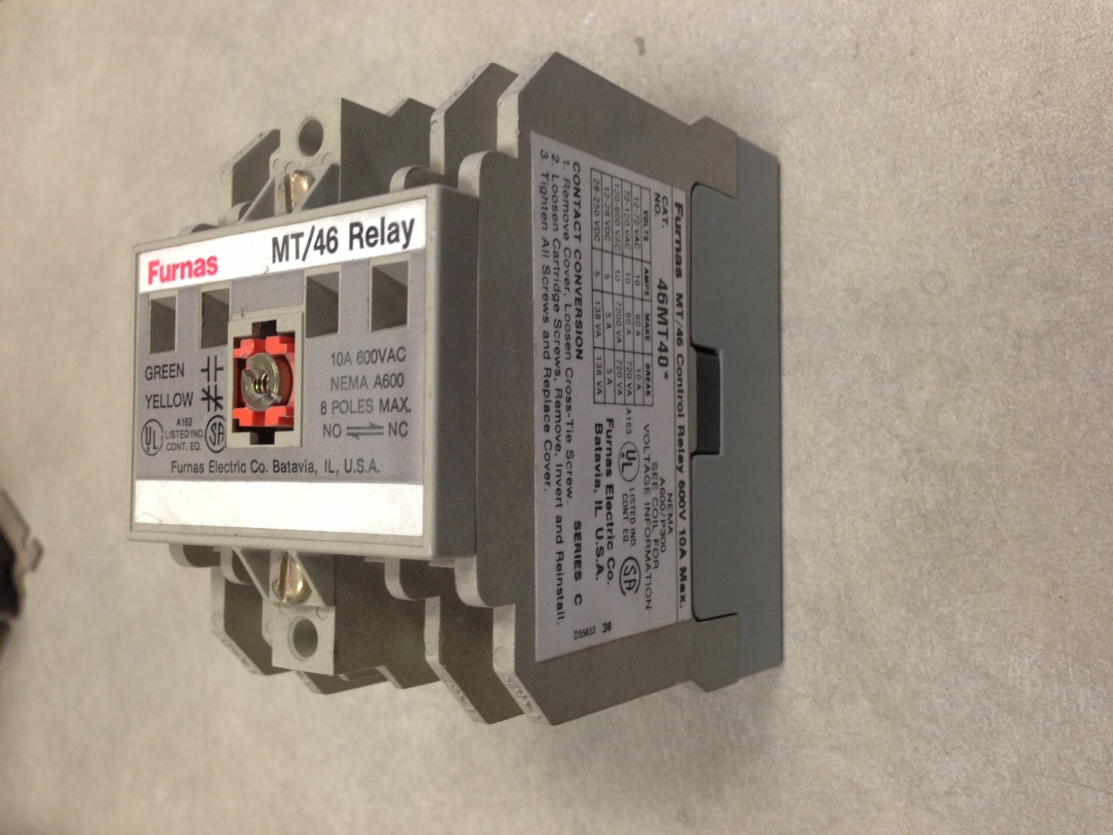 46MT40* Furnas Relay 24V | eBay