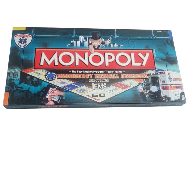 USAopoly Monopoly Emergency Medical Services Edition Board Game for ...