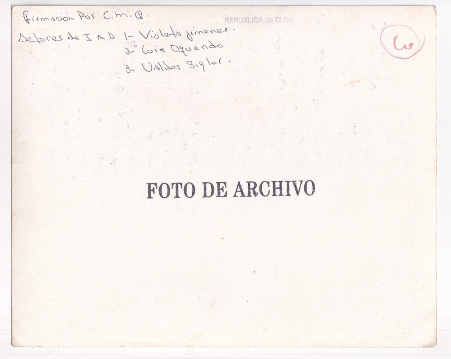 CUBAN TV VIOLETA JIMENEZ + VALDES SIGLER & LUIS OQUENDO CUBA 1950s ...