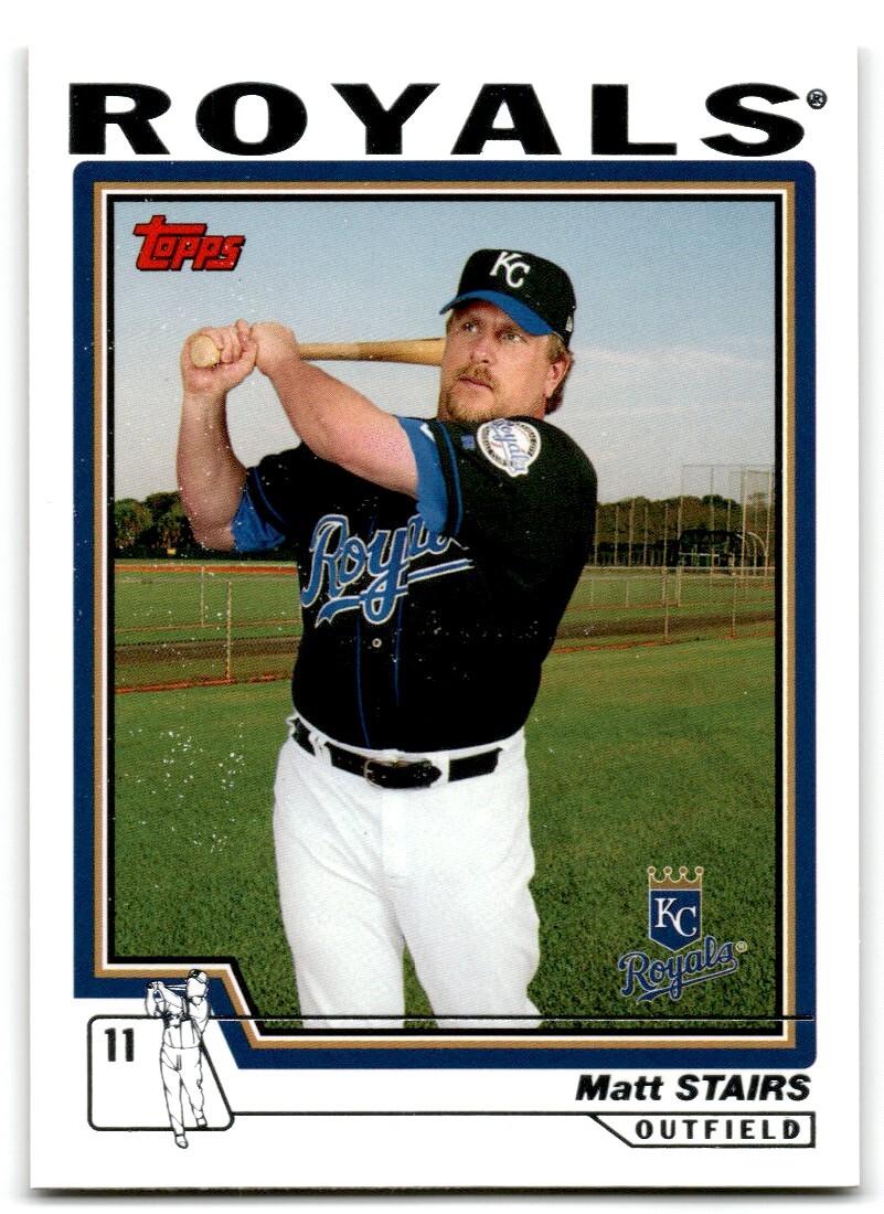 2004 Topps Matt Stairs Kansas City Royals #469 | eBay