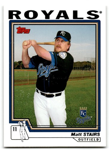 2004 Topps Matt Stairs Kansas City Royals #469 | eBay