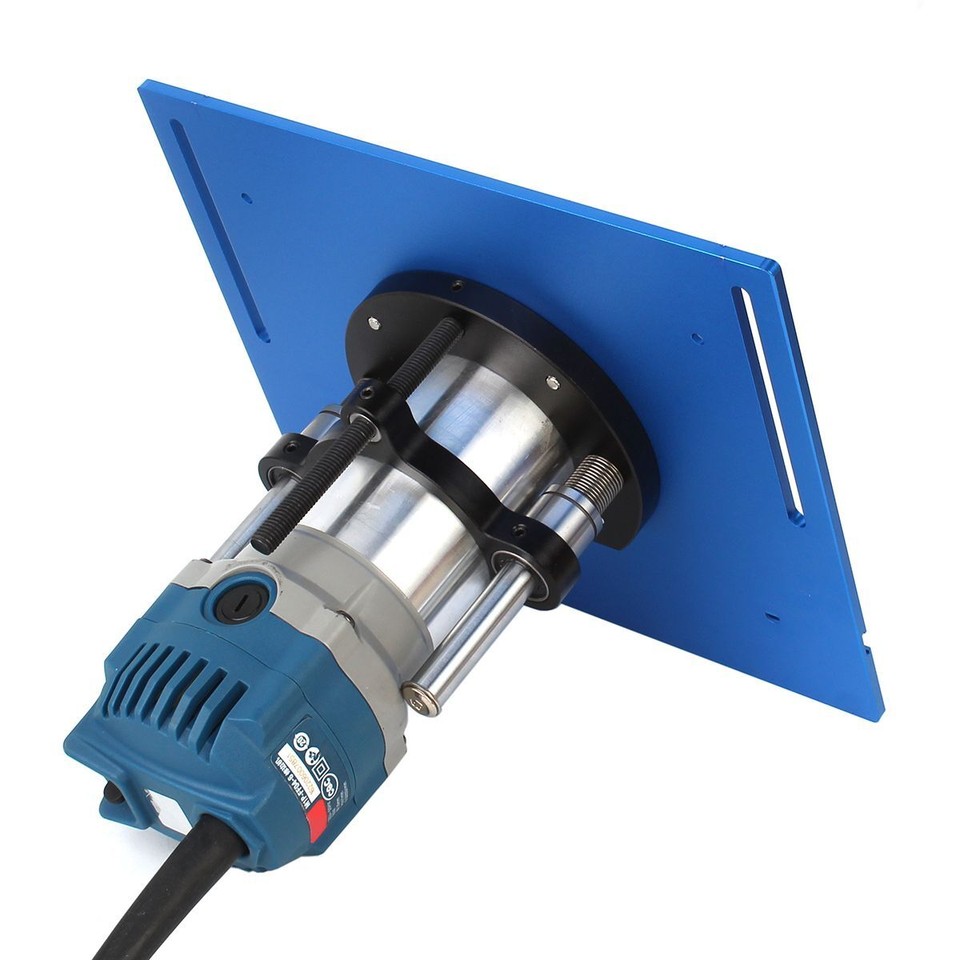 Aluminum Router Table Insert Plate Lift Base For Woodworking Benches ...