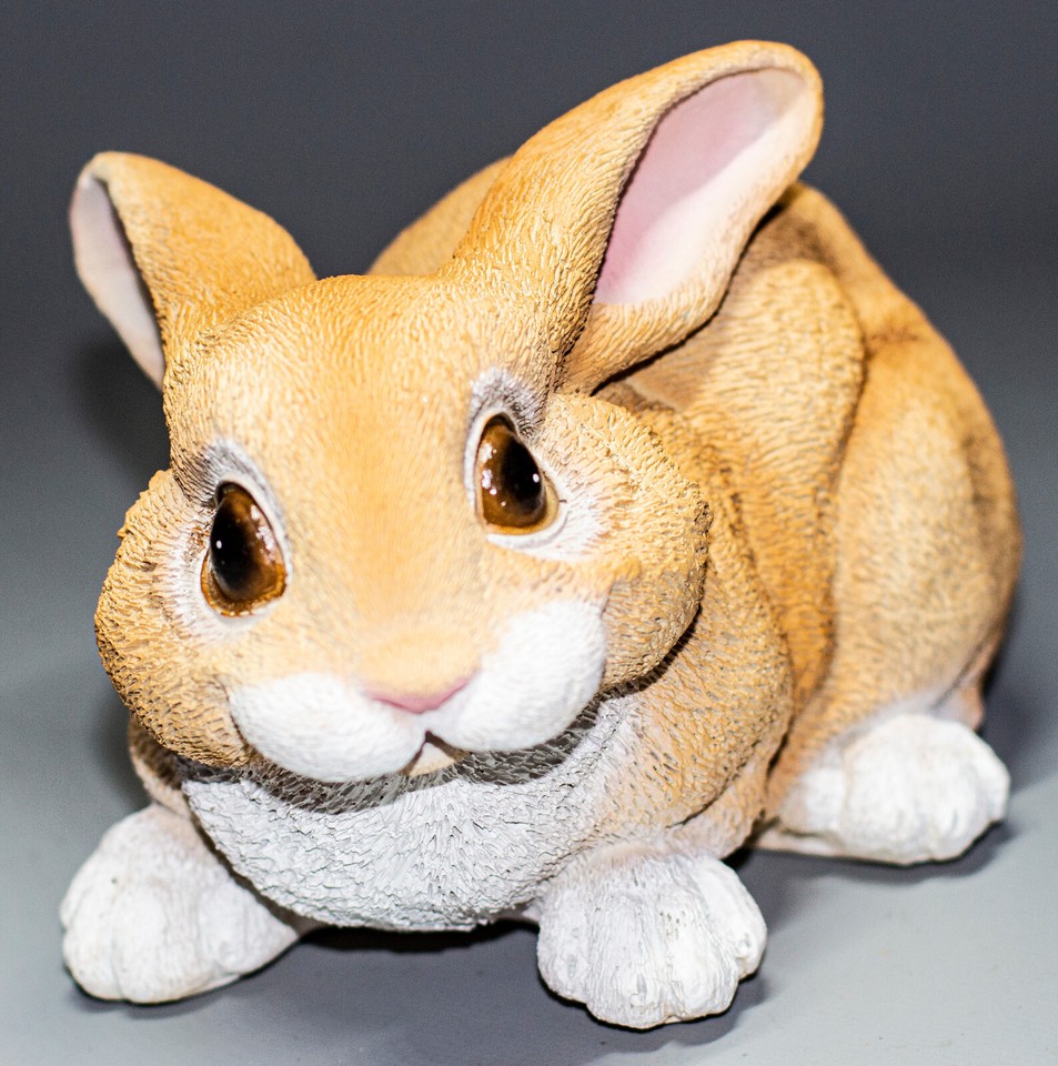 Bunny Rabbit Memorial Urn Cremation Figurine Pet Ashes Grave Decor ...
