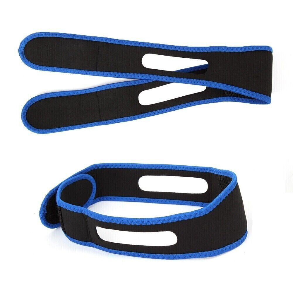 Anti Snore Aid Stop Snoring Strap Sleep Apnea Belt Jaw Solution Chin ...